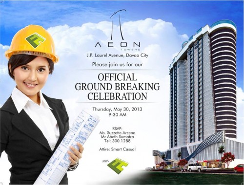 Aeon Towers in full-swing construction - Davao Portal