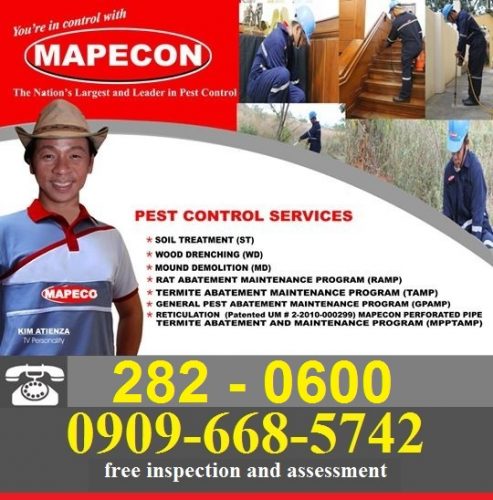MAPECON PEST CONTROL DAVAO BRANCH - Davao Portal